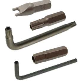 Embouts et clés pour vis inviolables - SOAZIG